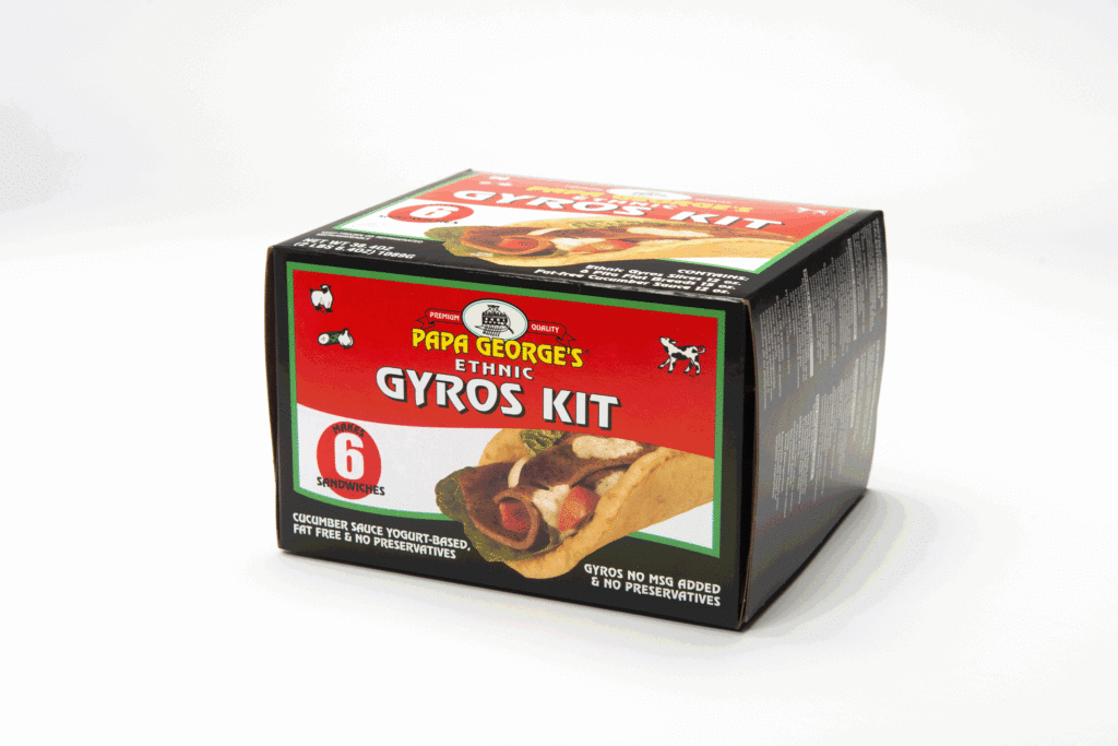 PG Ethnic Gyros Kit -Flat – Showing Claims | All Natural Reduced Fat ...